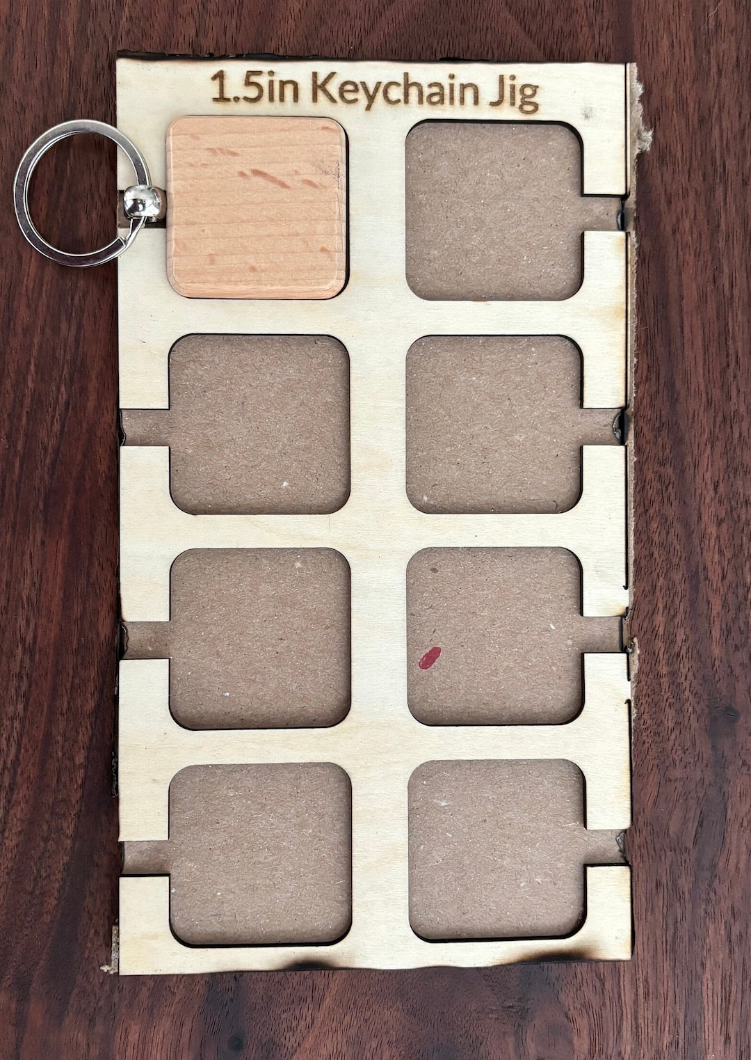 1.5 Inch Square Keychain Jig - XCS & SVG (amazon Keychaing Blanks) - Etsy