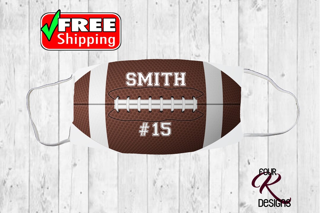 Football Facemask, Football Mask, Foot Ball Mask, Personalized Face ...