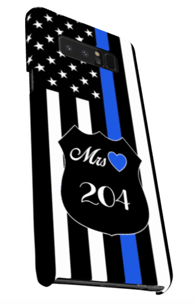 Police Wife Cell Phone Case Blue Lives Matter Iphone Case - Etsy