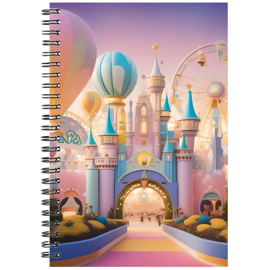 It's a Small World Magical Cinderella Castle Notebook, Sleeping Beauty ...