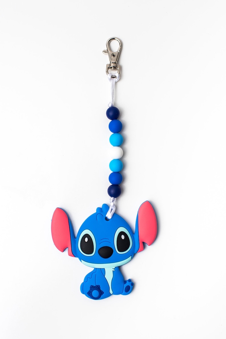 Stitch Keychain Lilo and Stitch Disney Keychain Disney | Etsy