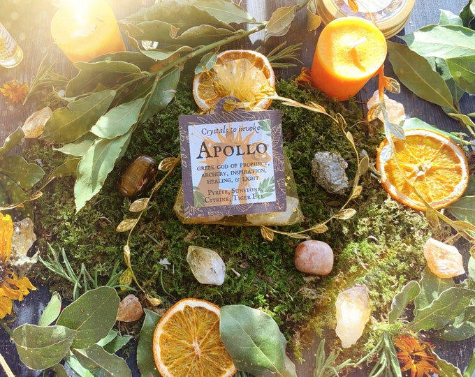 Apollo—crystals for Apollo—greek God of Healing, Archery, Inspiration ...