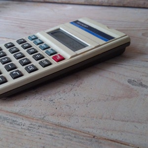 Vintage Japan Calculator Sharp / Working Japan Calculator / Made in ...