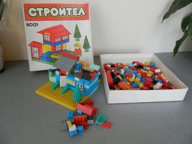 Vintage Building Set / Vintage Constructor of the 80s / Young Builders ...