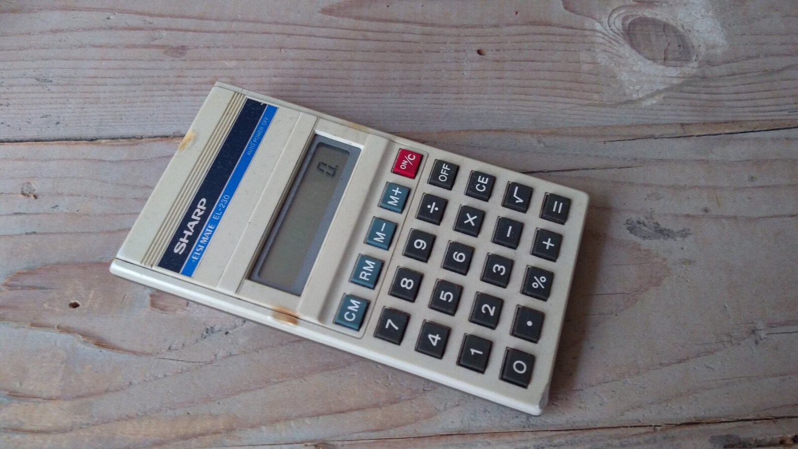 Vintage Japan Calculator Sharp / Working Japan Calculator / Made in ...