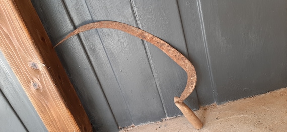 Antique Sickle / Farmhouse Tools / Rustic Tools / Old Farm | Etsy