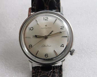 Vintage 1960s Hamilton Electric skip Jack Watch 505 Movement - Etsy