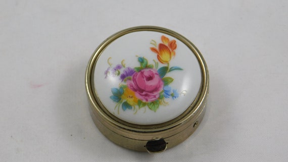 Vintage Collectible Pill Box - Gem