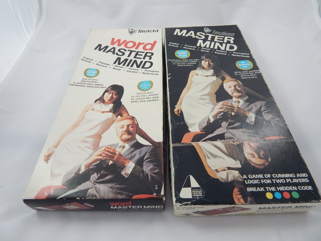 Vintage Pair of Master Mind Games 1972 - Etsy