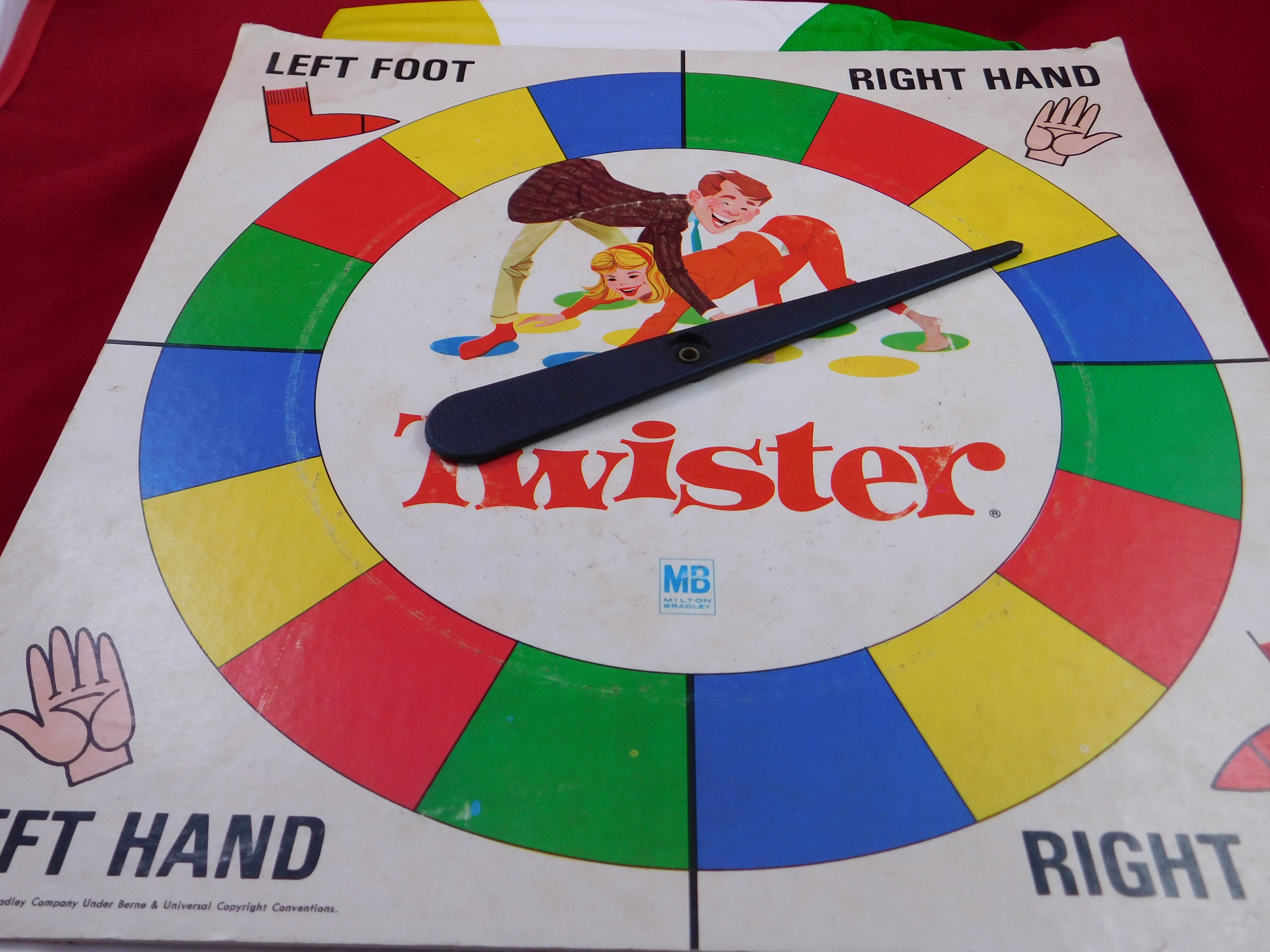 Vintage Collectible Twister Game 1964 | Etsy