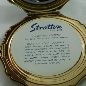 Vintage Collectible Stratton Compact With Mirror in Original Box - Etsy
