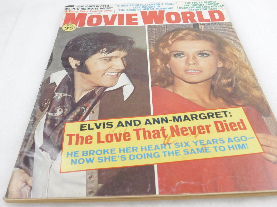 Vintage Collectible Movie World Magazine 1972 - Etsy