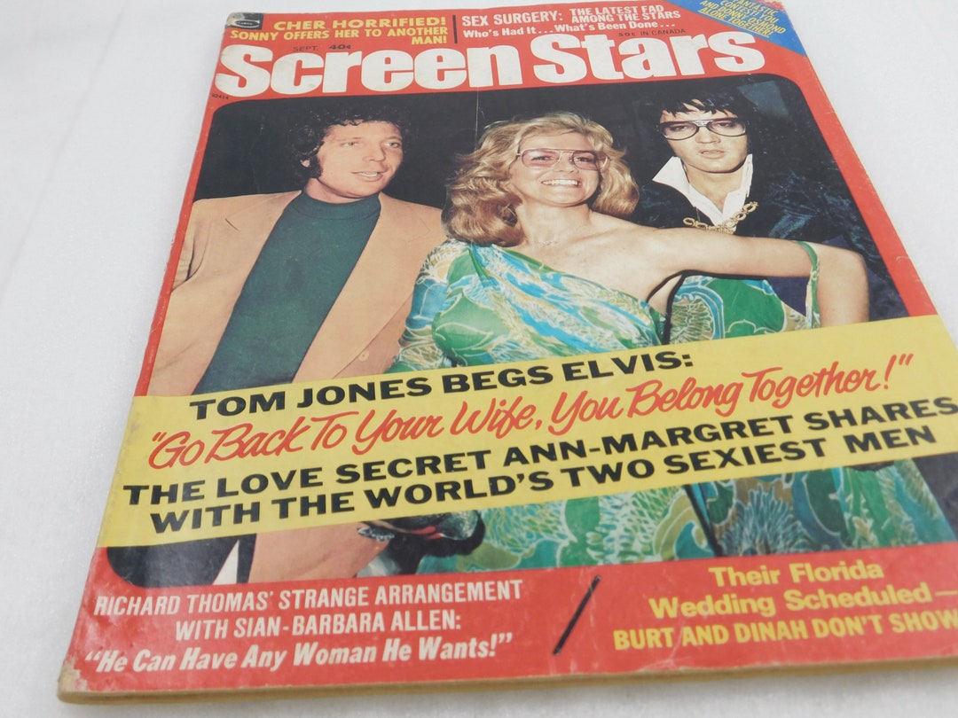 Vintage Collectible Screen Stars Magazine 1973 - Etsy