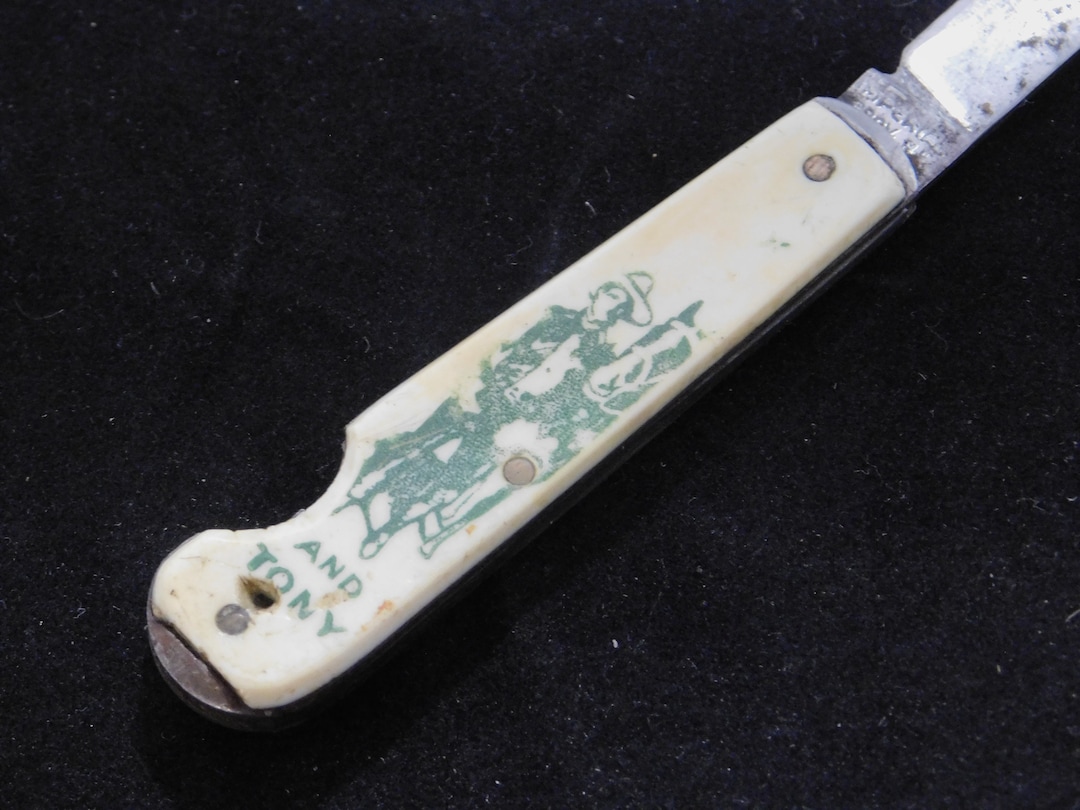 Vintage Collectible Tom Mix Pocket Knife 1930's - Etsy