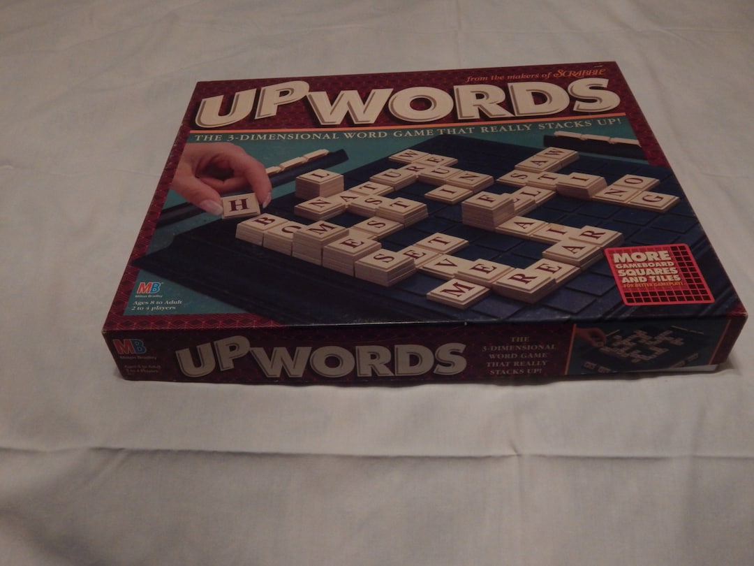 Vintage up Words Board Game 1988 - Etsy