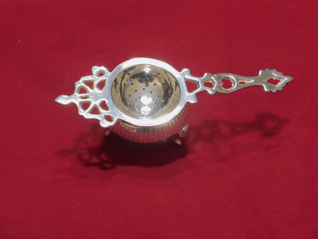 Vintage Collectible Silver Tea Bag Spoon Drainer Very Unique - Etsy