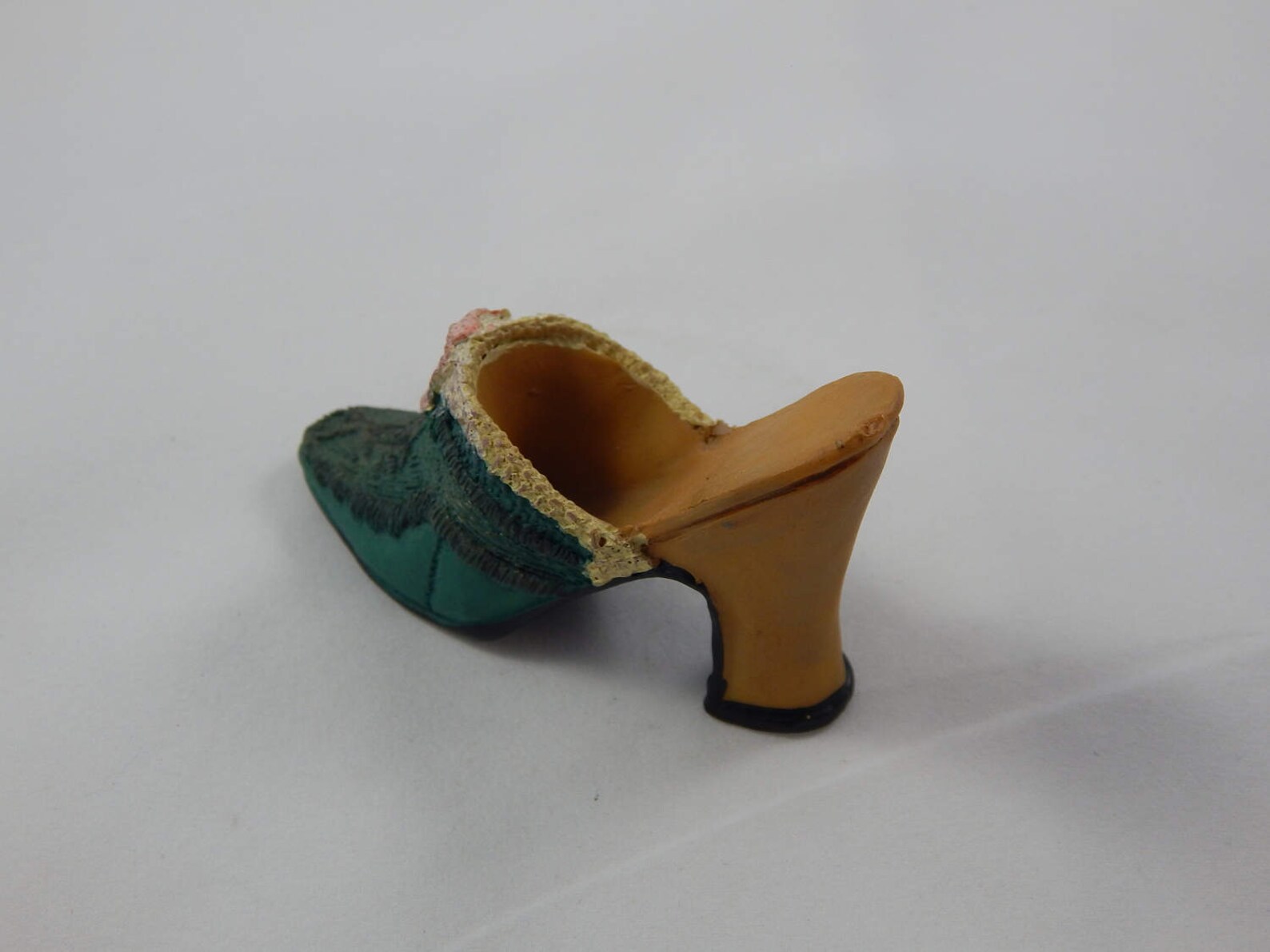 Vintage Collectible Miniature Resin Shoe - Etsy