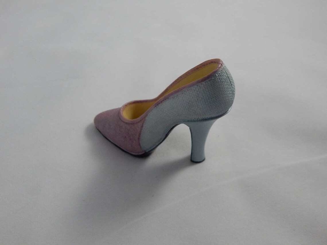 Vintage Collectible Miniature Resin Shoe - Etsy