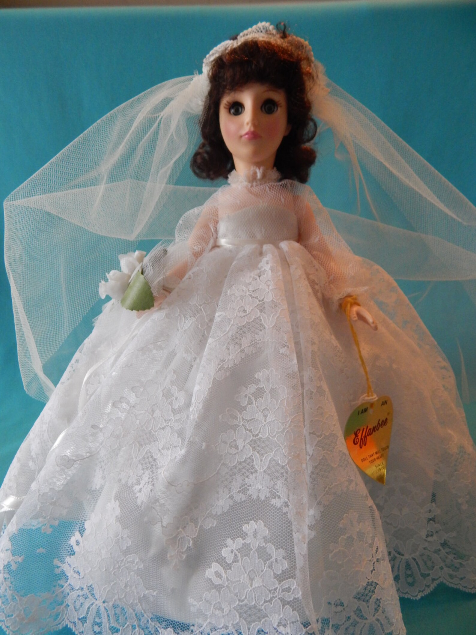 Vintage Collectible Effanbee Doll 3326 Bride Chestnut in box | Etsy