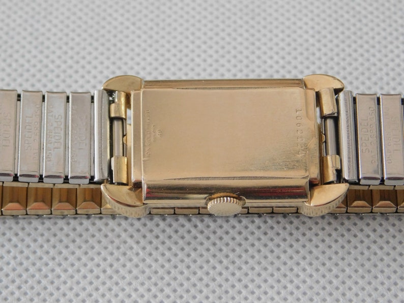 Vintage Collectible Bulova Tank Style Wrist Watch - Etsy