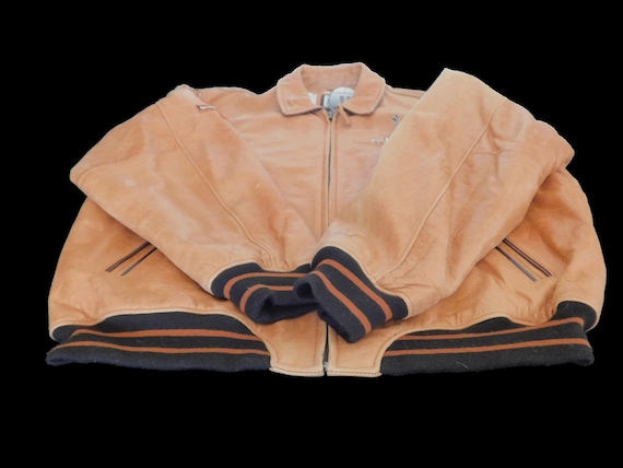 Vintage Collectible DaDa Supreme Baller Leather Coat … - Gem