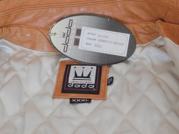 Vintage Collectible DaDa Supreme Baller Leather Coat … - Gem