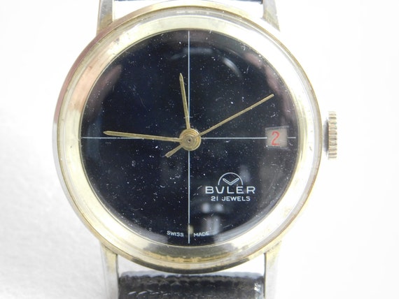 Vintage Collectible Bvler Swiss Wrist Watch - Etsy