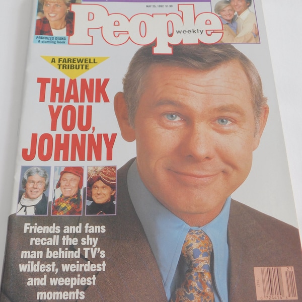 Johnny Carson - Etsy