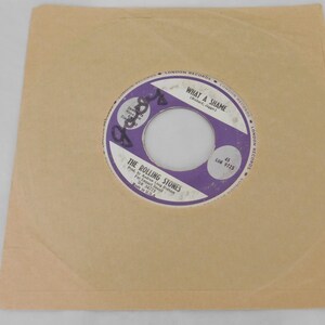 Vintage Collectible Rolling Stones Heart of Stone 45 RPM Vinyl - Etsy