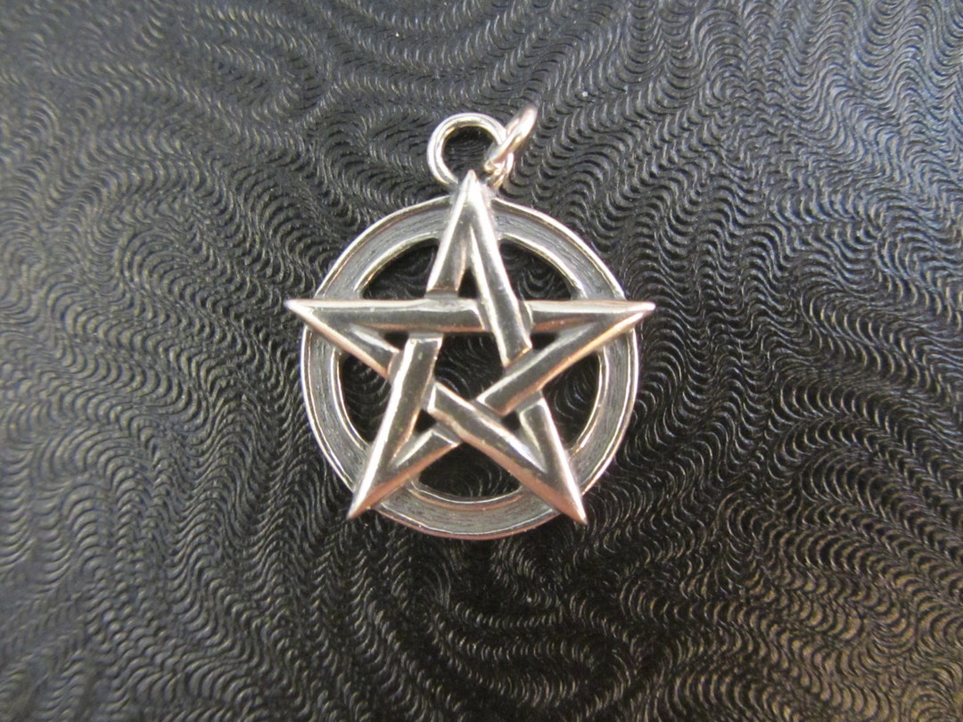 New Sterling Silver Large Star Pendant Charm 4.31 Grams - Etsy