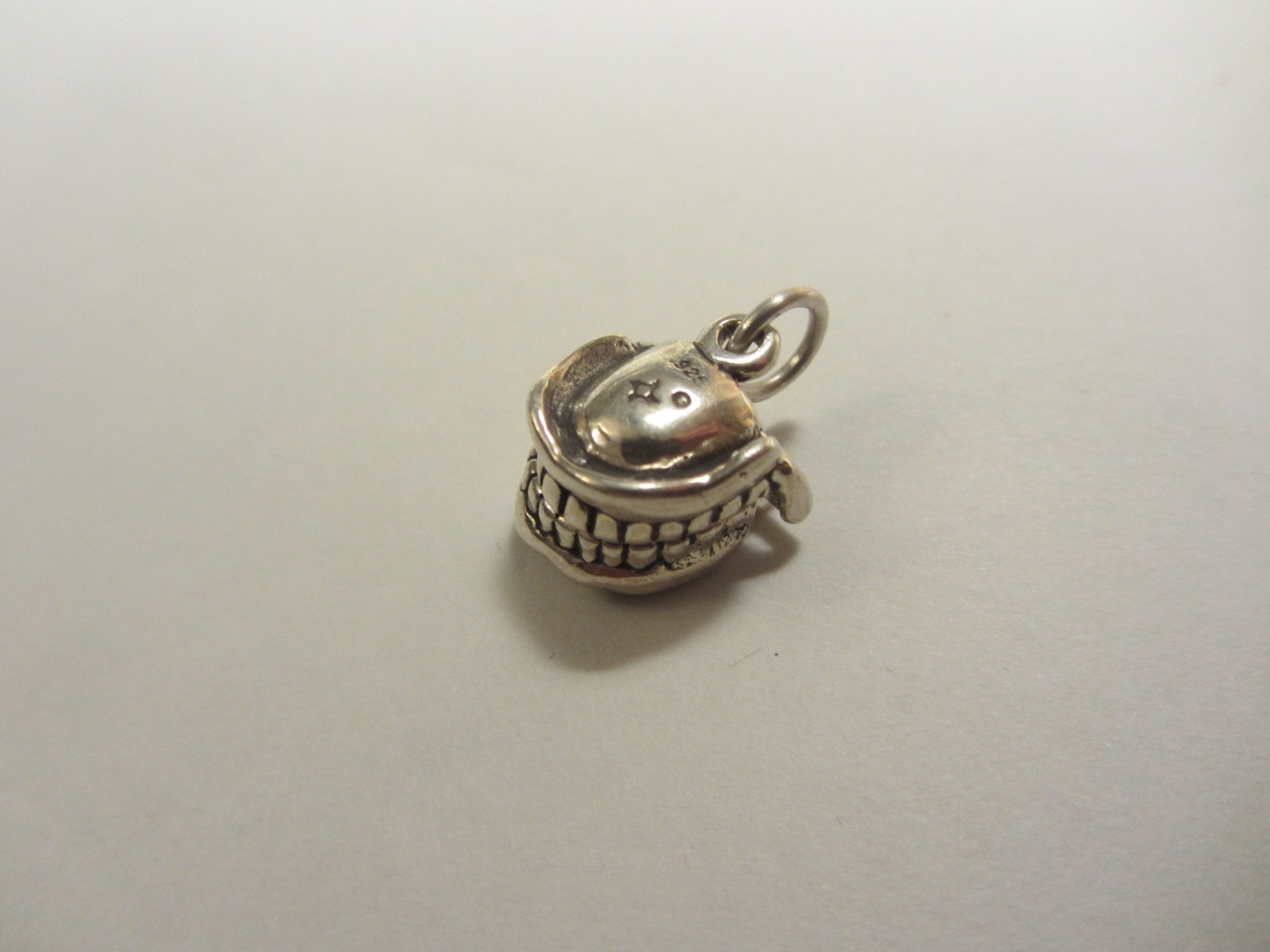 Sterling Silver 3D Movable Teeth Dentures Charm Pendant 3.60 | Etsy