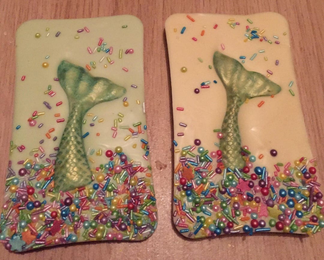 Mermaid Chocolate Bar - Etsy