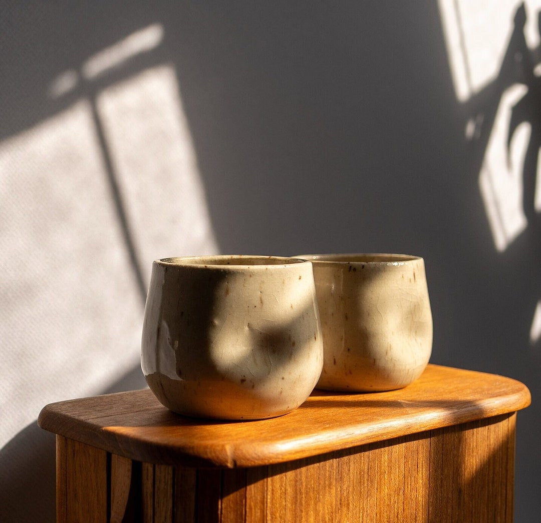 Recycled Clay Dimple Cup - Etsy