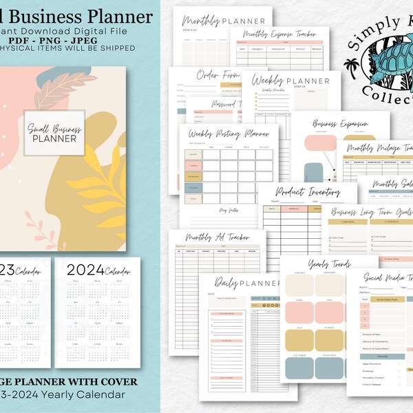 Small Business Planner - Etsy