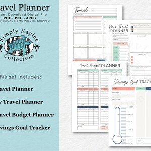 Family Travel Planner, Vacation Guide Planner, Trip Planning Guide - Etsy