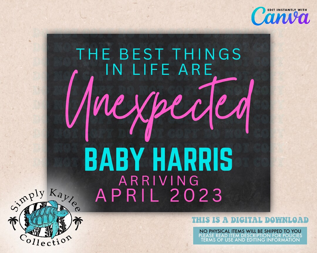 Surprise Baby Announcement - Surprise Pregnancy Announcement- We ...