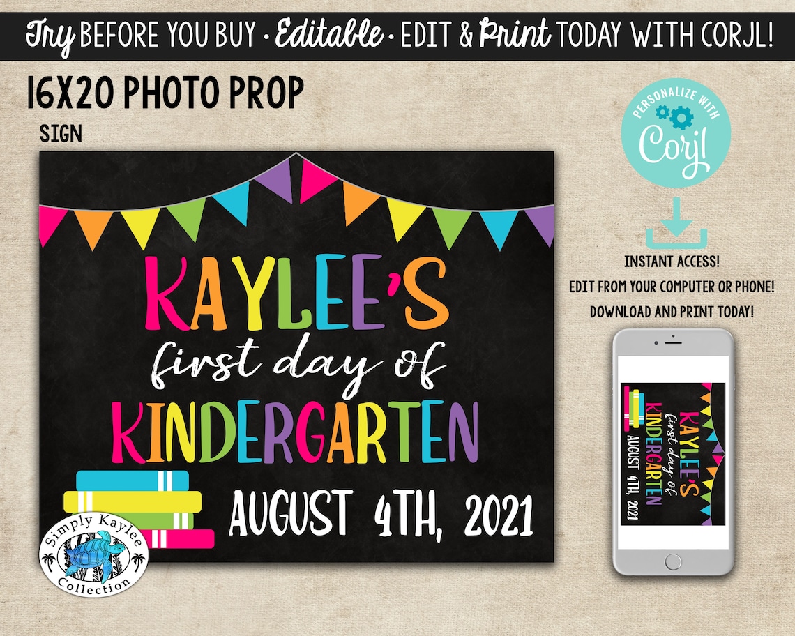 Kindergarten graduation yard signs - jesfirst
