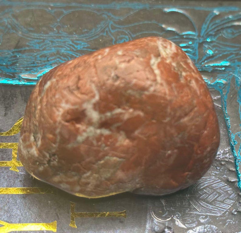 Oregon Red Jasper Lightning Stone Natures One of a Kind Treasure ...