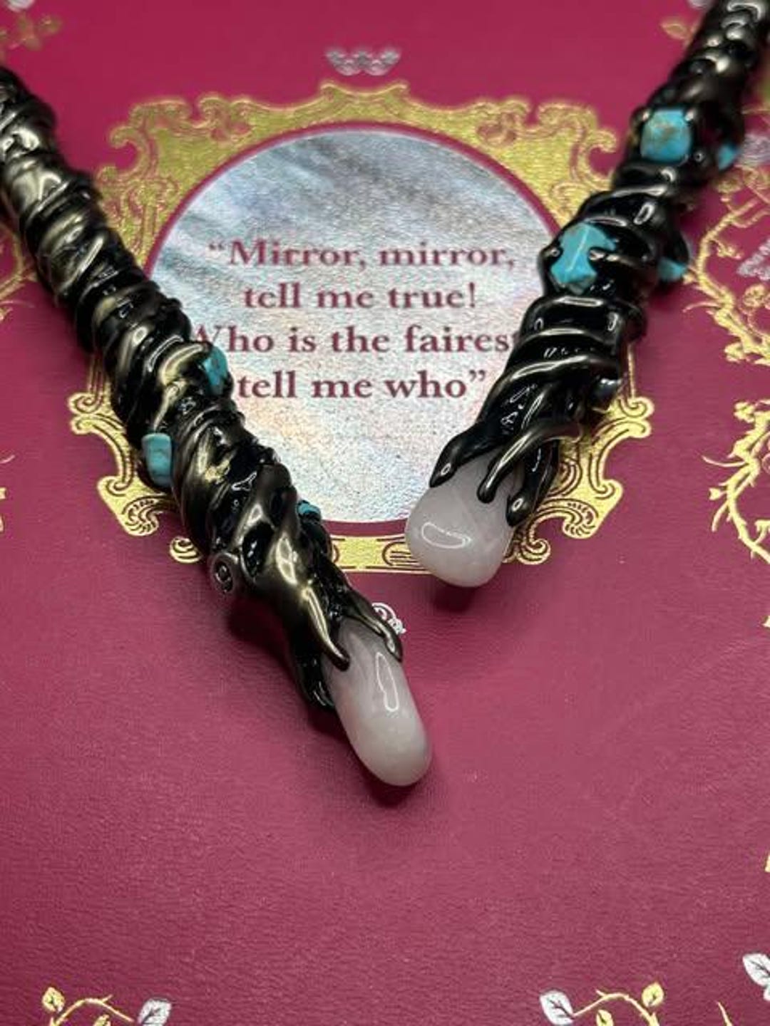 Gemstone Crochet Hooks Set of 2 Handcrafted Rose Quartz and Turquoise ...