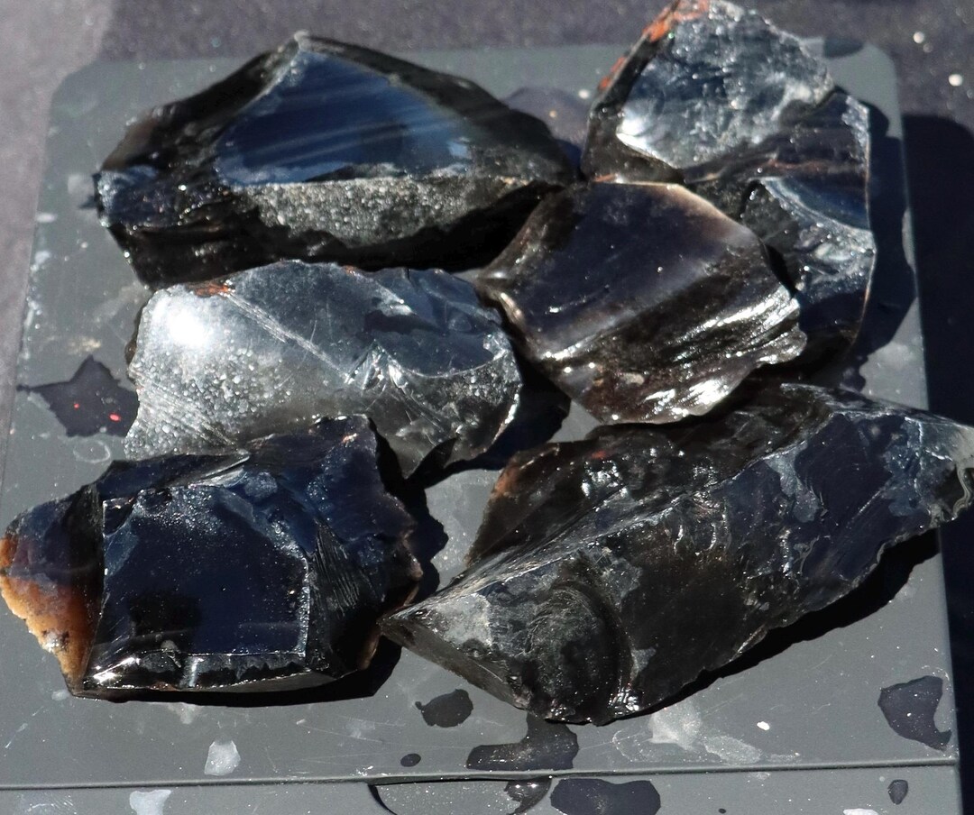 Glass Butte Oregon Obsidian Mined by Us - Etsy