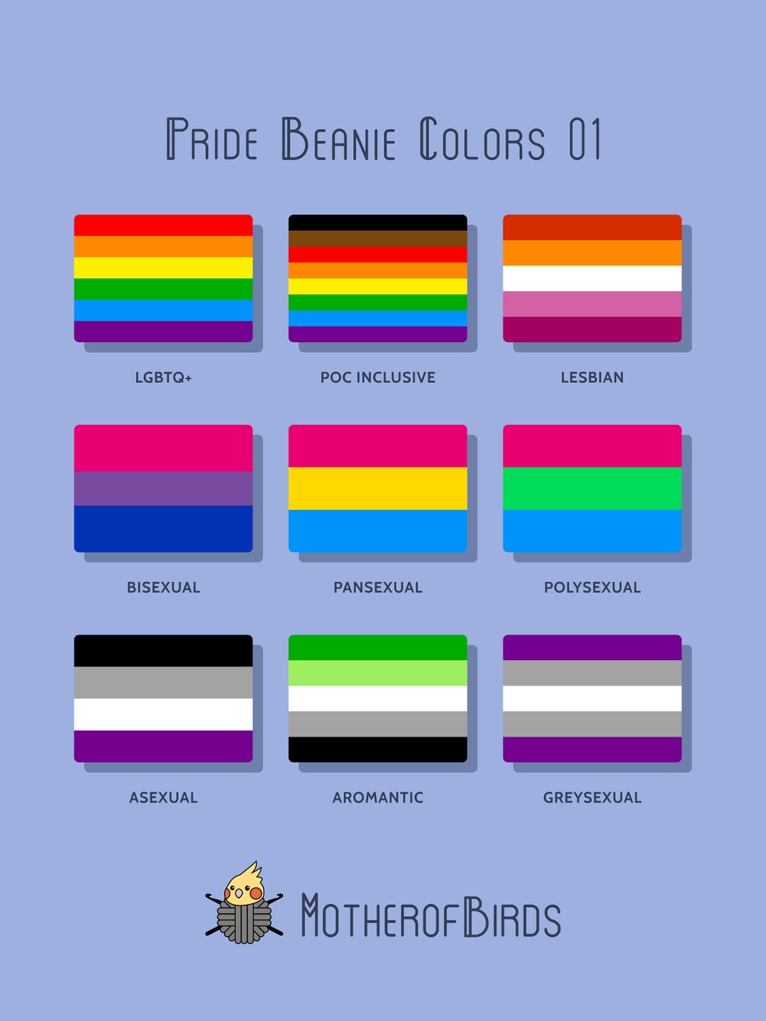 LGBTQIA Pride Beanies - Etsy