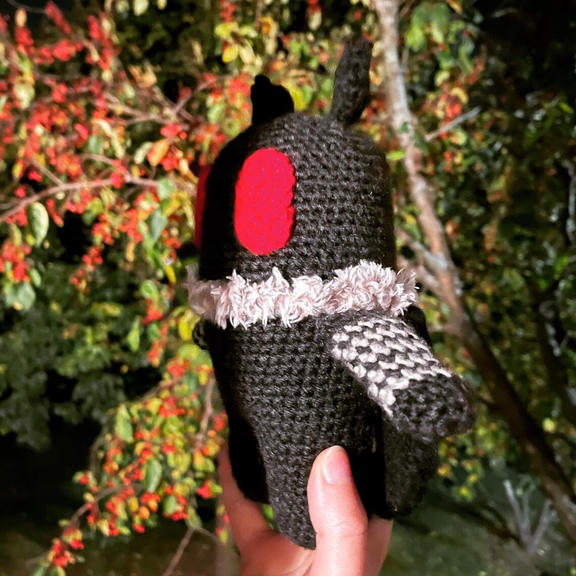 Mothman Made to Order Crochet Cryptid Physical Item - Etsy