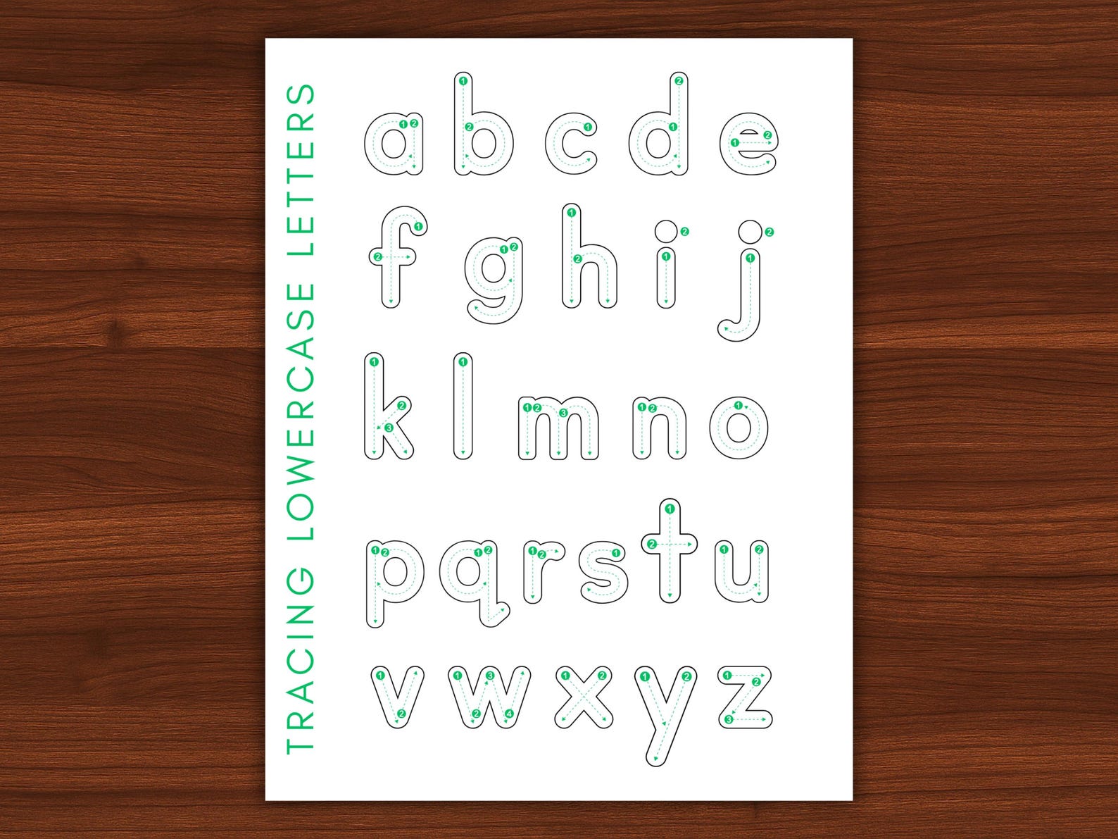 Printable Tracing Alphabet and Number Worksheets, ABC 123 Tracing ...