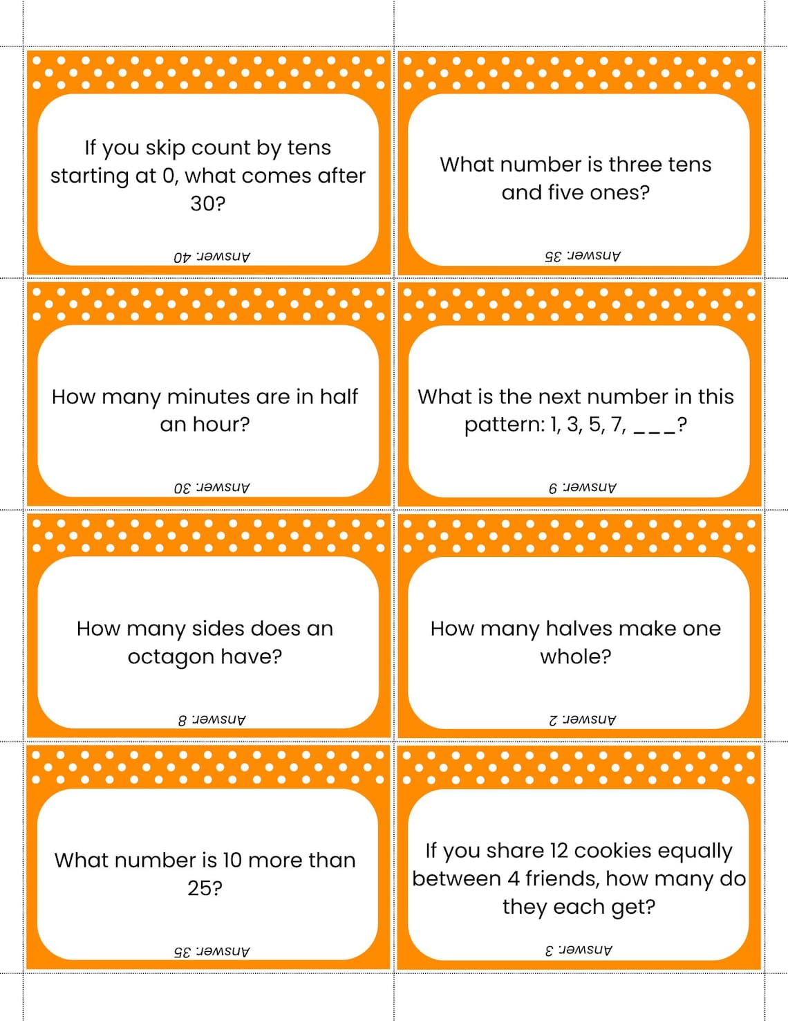 Kids Trivia Cards: 200 Printable Quiz Questions (digital Download) - Etsy