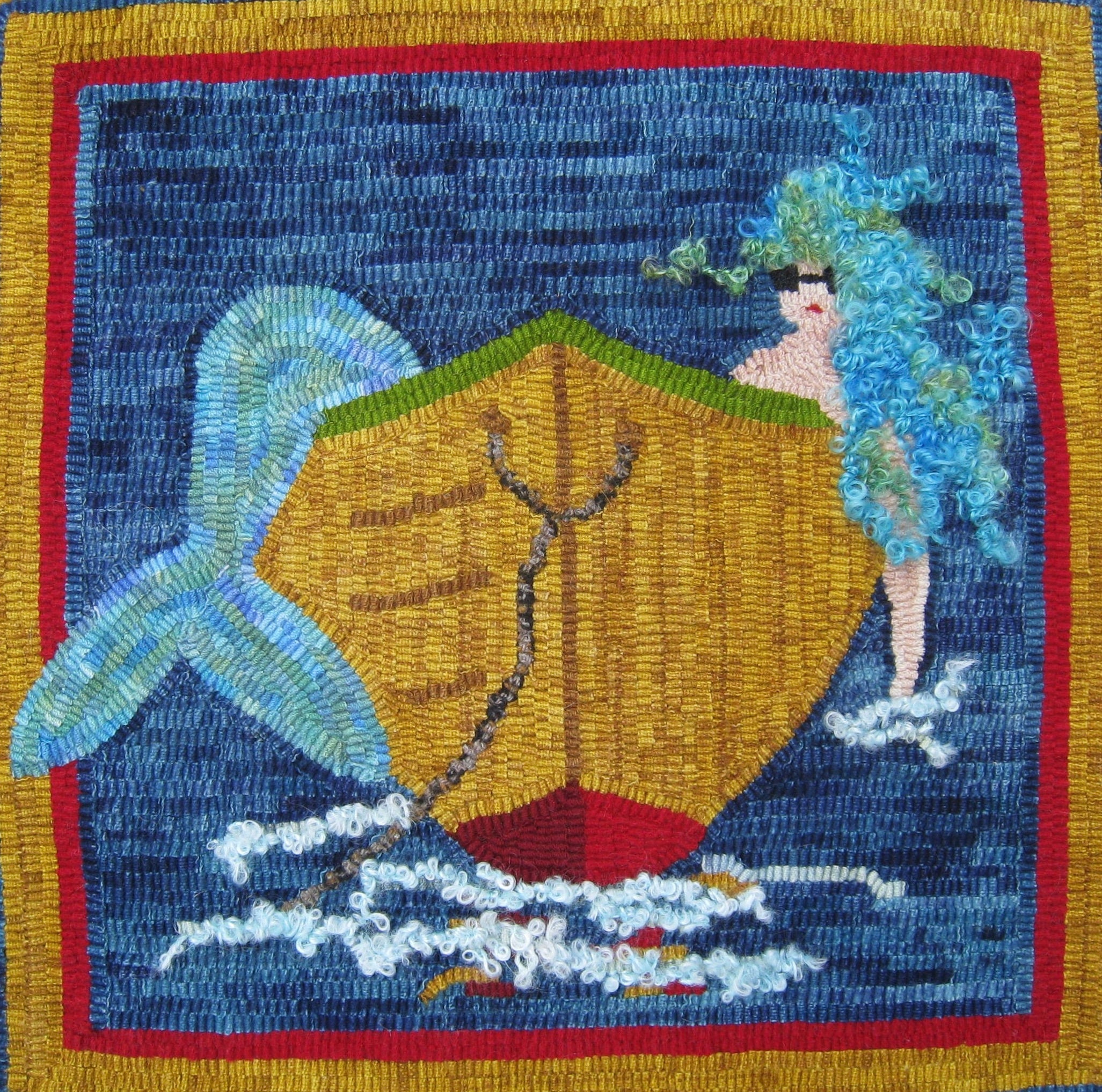 INSTANT DOWNLOAD - Rug Hooking Pattern - ‘catch of the Day’ - Etsy