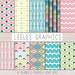 Lee Lee Graphics Texture Pack pastel Tribals - Etsy