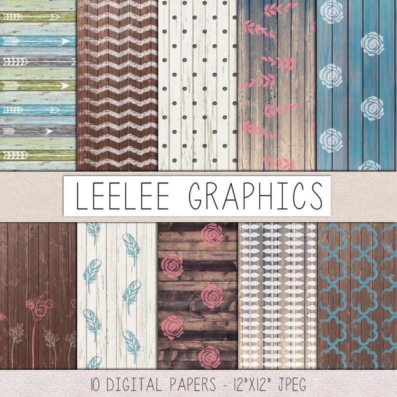 Lee Lee Graphics - Texture Pack (painted Woods) - Etsy