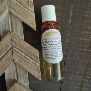 Calm the Cramp Down Ll PMS Massage Oil Ll PMS Ll PMS Relief Ll - Etsy
