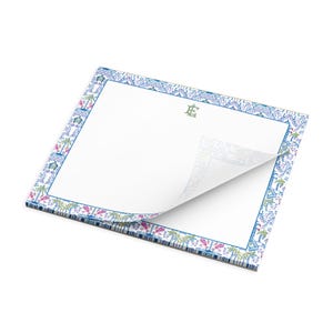 Chinoiserie Stationery, Chinoiserie Notepad, Monogrammed Notepad ...