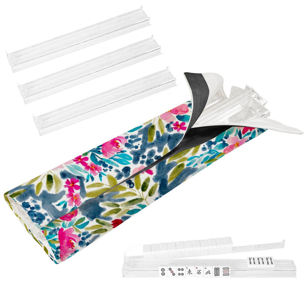 Chinoiserie Mahjong Rack Wrap Includes Clear Acrylic Racks + Tile ...